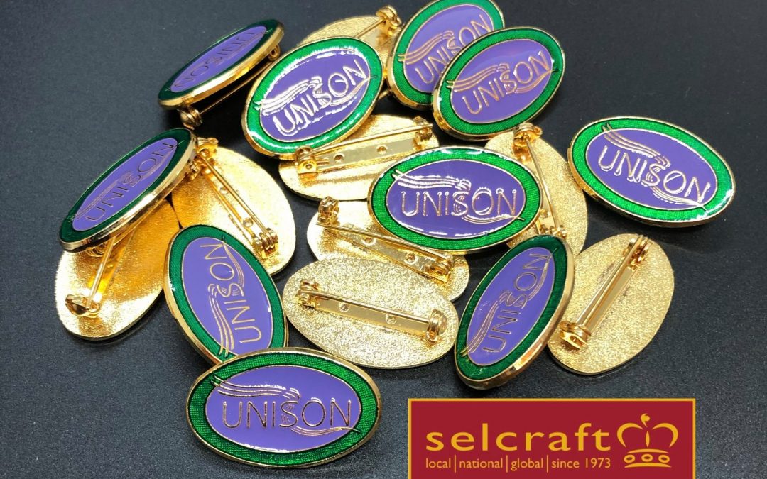 Unison Union Badges - Herefordshire & Worcestershire Chamber of Commerce