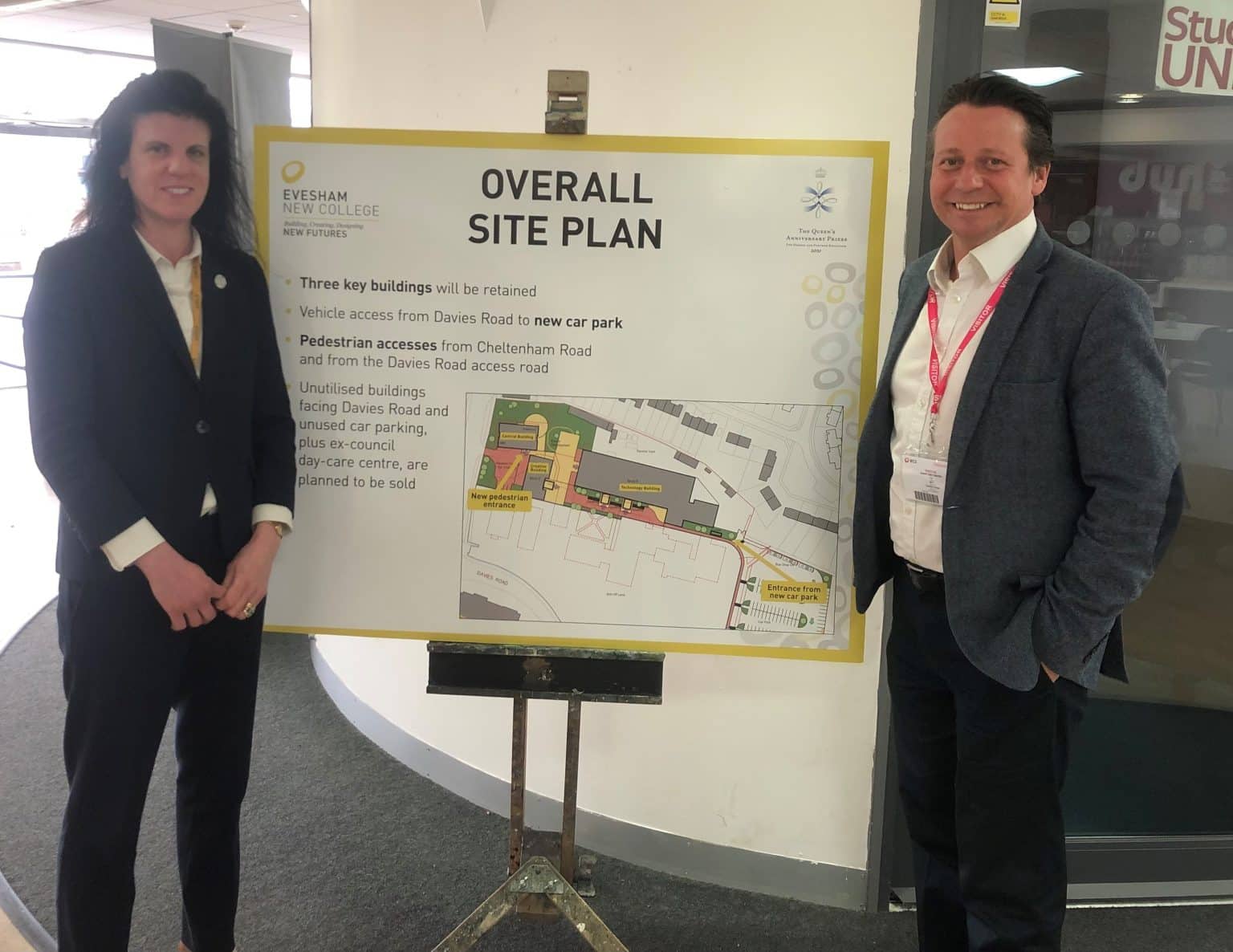 MP praises major Evesham College redevelopment plans | Herefordshire ...