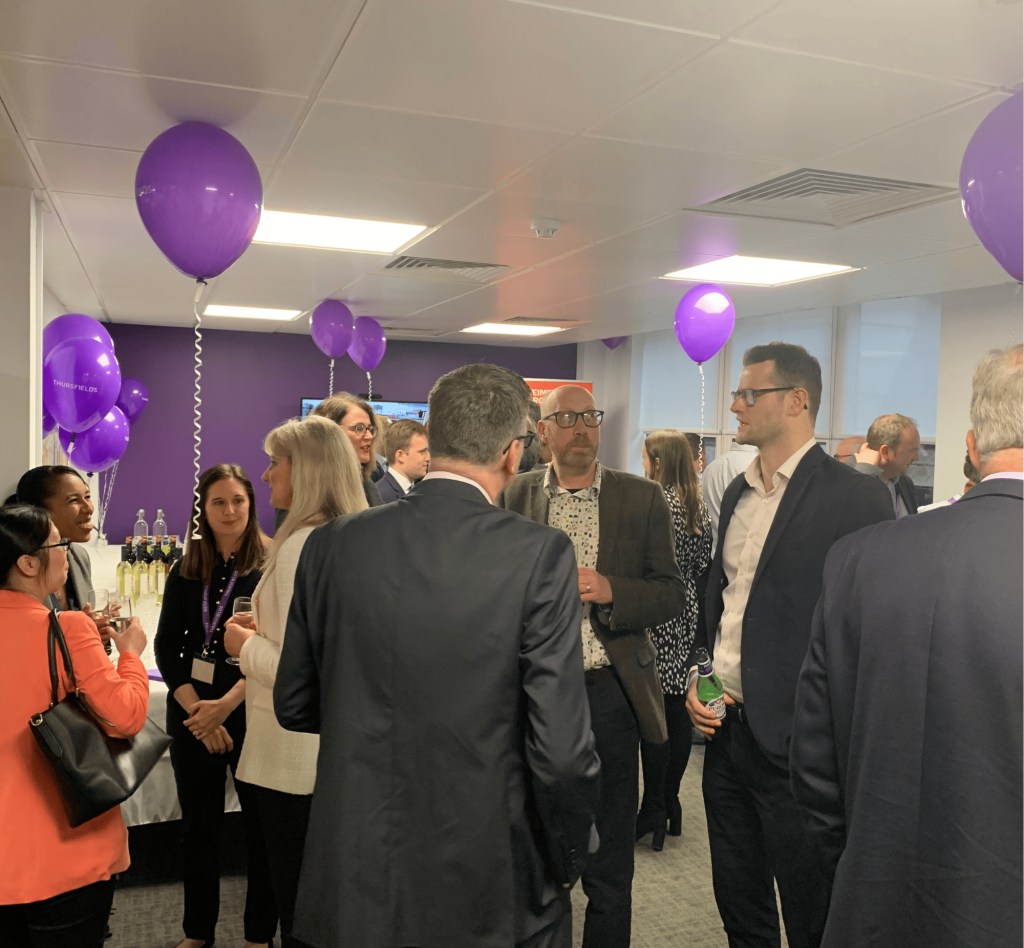 Thursfields showcases new larger Birmingham office and raises £450 for ...