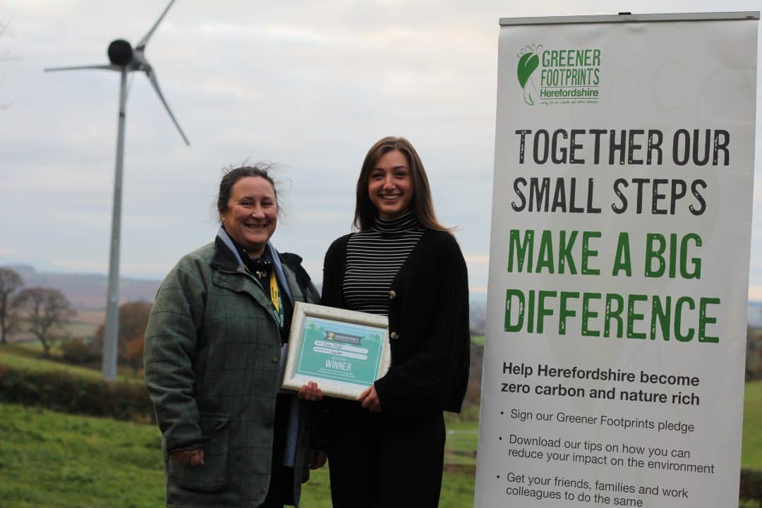 Winners announced in Herefordshire’s inaugural Greener Footprints ...