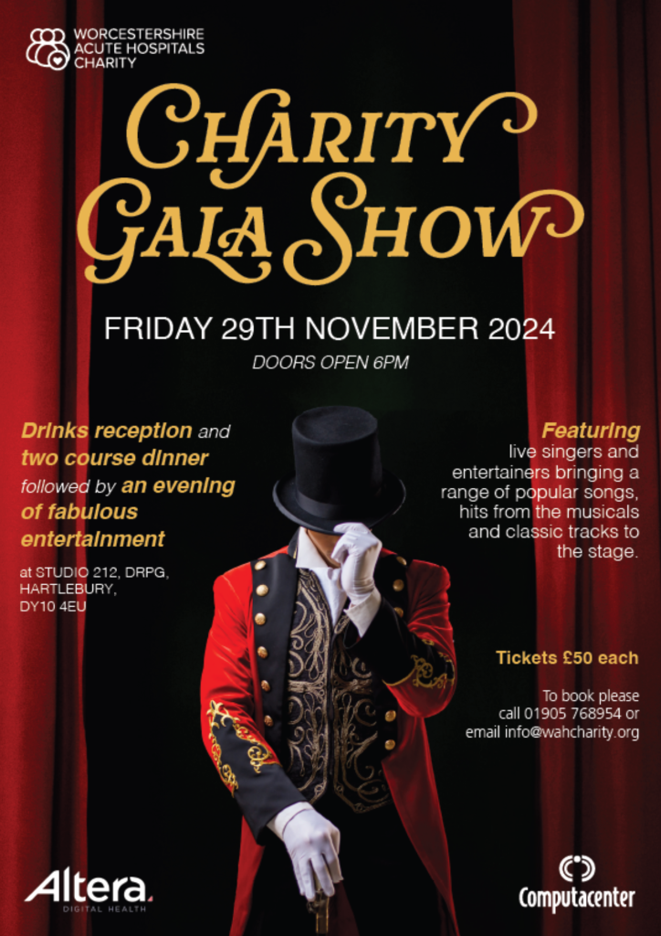 Worcestershire Acute Hospitals Charity Gala Show | Herefordshire & Worcestershire Chamber of ...