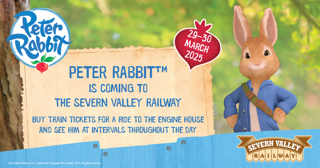 Peter Rabbit™ to Visit the Severn Valley Railway in March ...