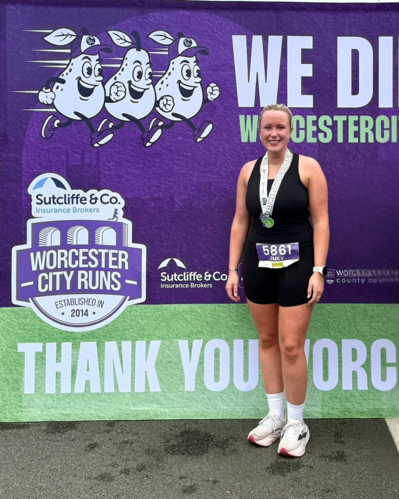 Emily Newman Goes the Distance for Meningitis Now | Herefordshire ...